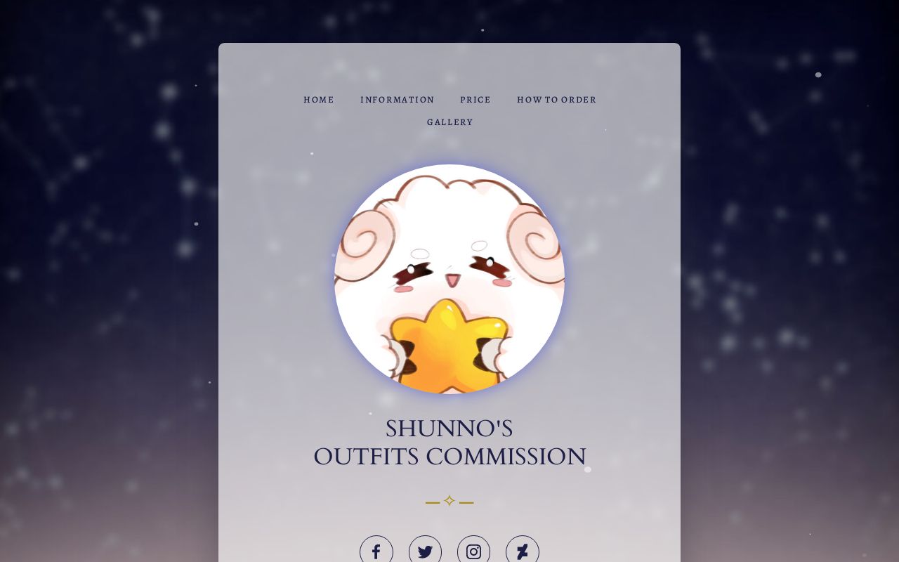 SHUNNO'S OUTFITS COMMISSION